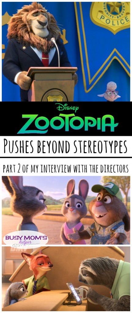 Zootopia Pushes Beyond Stereotypes